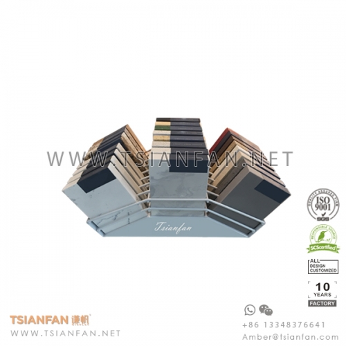 Metal Engineered Stone Sample Chip Granite Table Stand