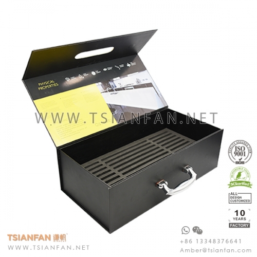 Quartz Surface Sample Display Box