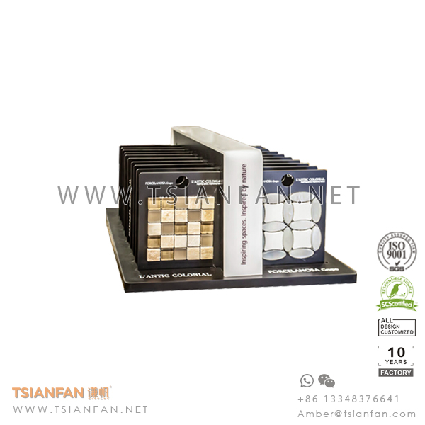 Tile Table Display , Mosaic Table Stand, Tile Display Stand