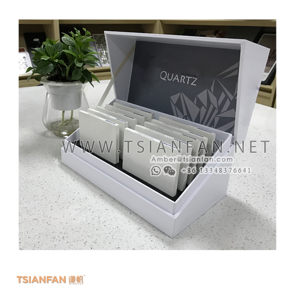 Quartz Sample Tile Display Box