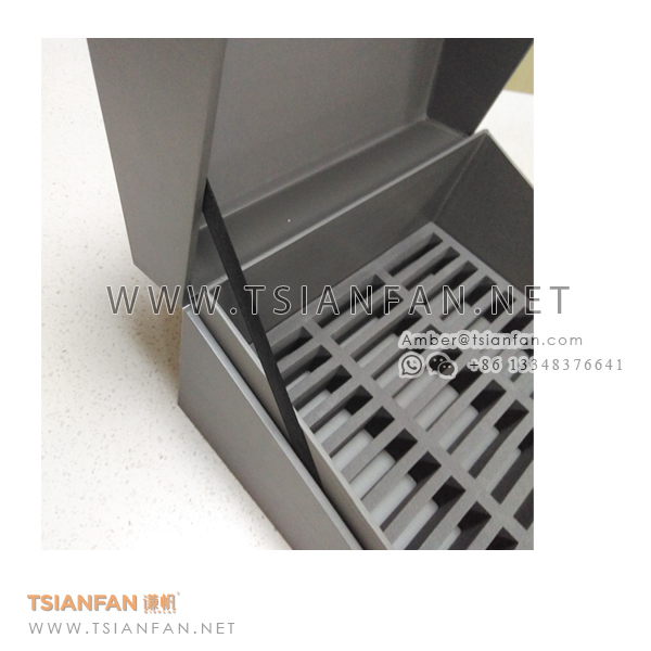 Custom Solid Surface and Quartz Stone Sample Box Factory