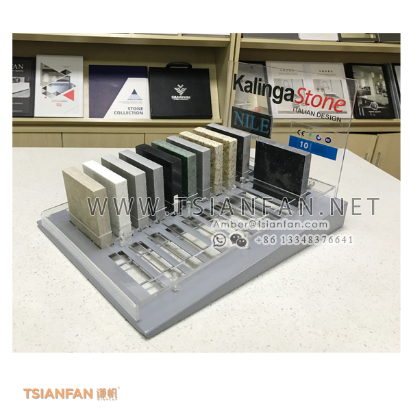 Granite Stone Counter Display Stand for Stone Sample Chip