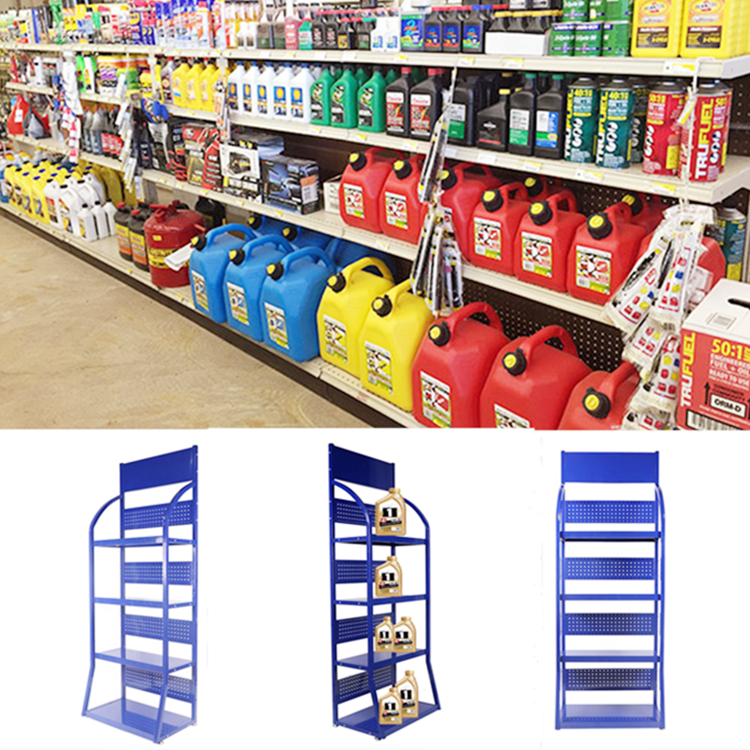 Metal Motor Oil Retail Display Stands Wholesale