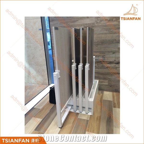 Porcelain Tile Panel Rotary Display Stand