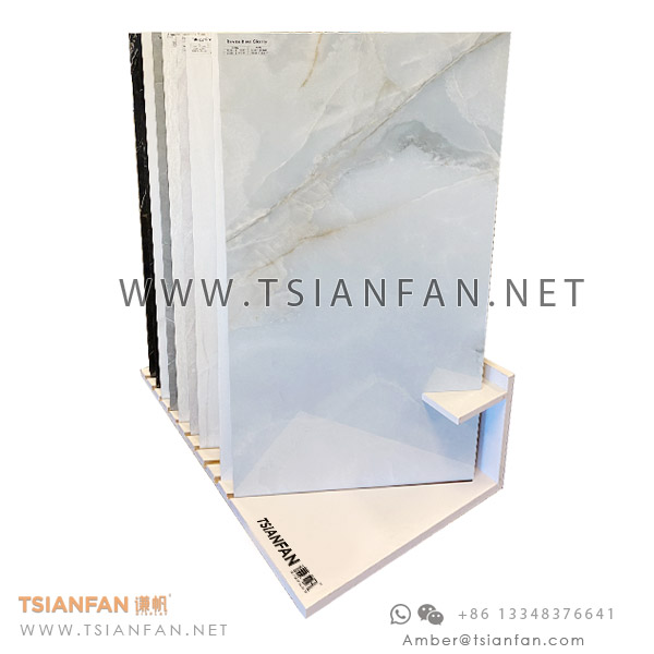 MDF Porcelain Large Tile Slab Sample Showroom Display Stand