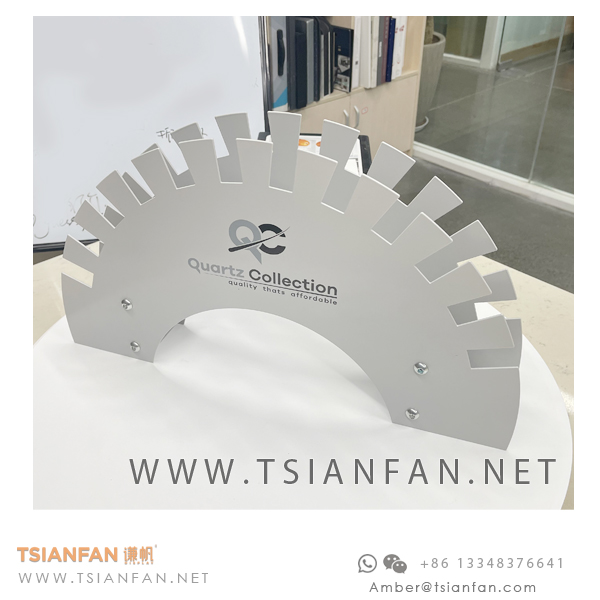 Metal Marble Stone and Granite Table Display Stand