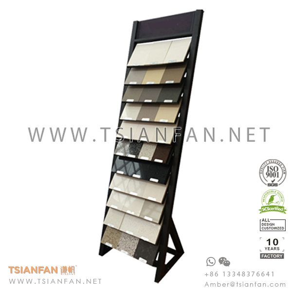 Showroom Quartz Stone,Porcelain Tile Display Rack,Quartz Display Stand
