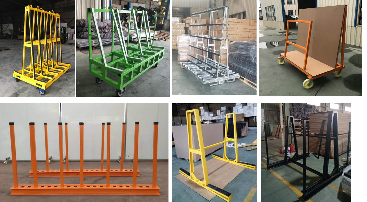 Detachable A Frame Transport Carts for Glass and Stone Slab